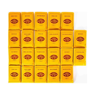 APBA APBA Football Card Sets Football (Complete Season Cards 1964) (2nd ...