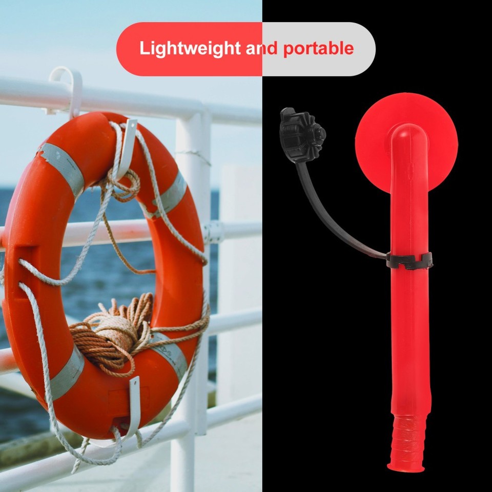 Life Jackets Blowing Tube Air Hose Inflatable for Vests Pump Extension ...
