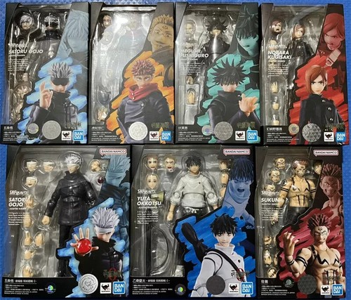 Bandai S.H. Figuarts Jujutsu Kaisen Sukuna Yuji Set of Action Figure ...