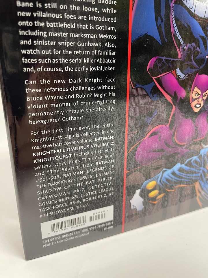Batman Knightfall Omnibus Vol 2 Knightquest (2025 Edition) DC Comics HC ...