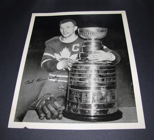 TED "TEEDER" KENNEDY 1945-54 ORIGINAL QUAKER OATS PHOTO WITH STANLEY ...