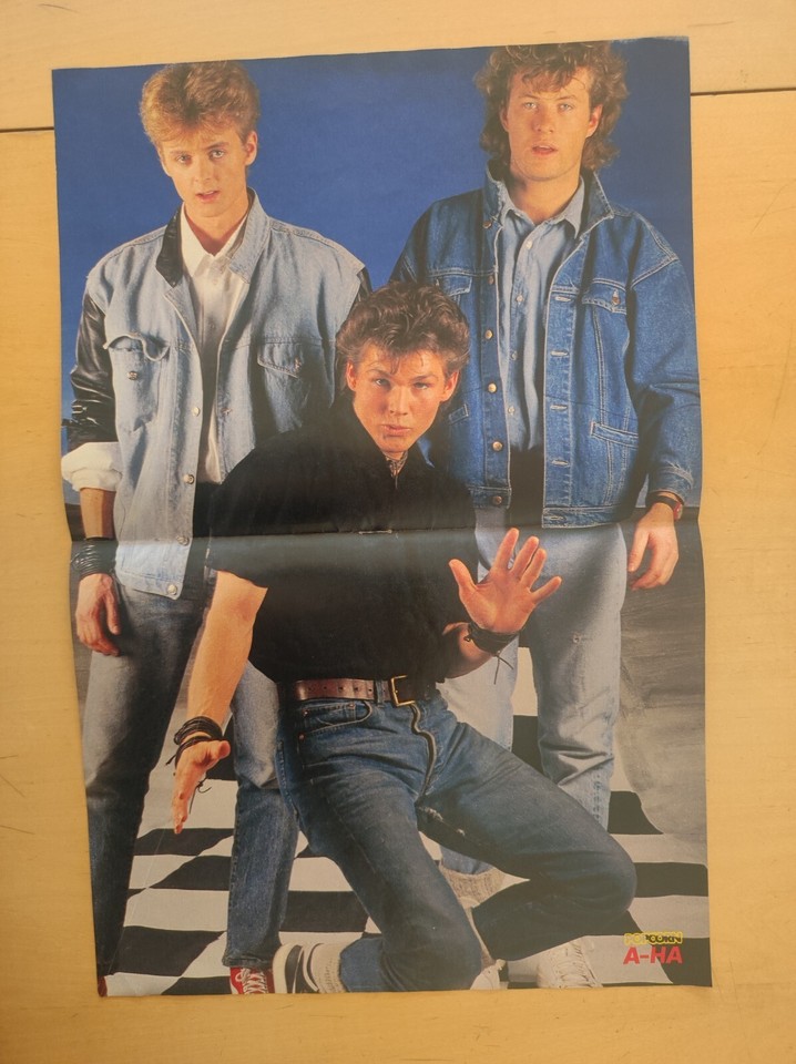 PATSY KENSIT / A-HA Morten Harket Pål Magne Great German Poster Y482 | eBay