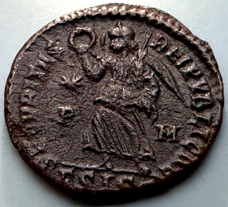 VALENTINIAN I - AE 3 Nummus 364-375 AD Siscia mint Victory #ZZ108 | eBay