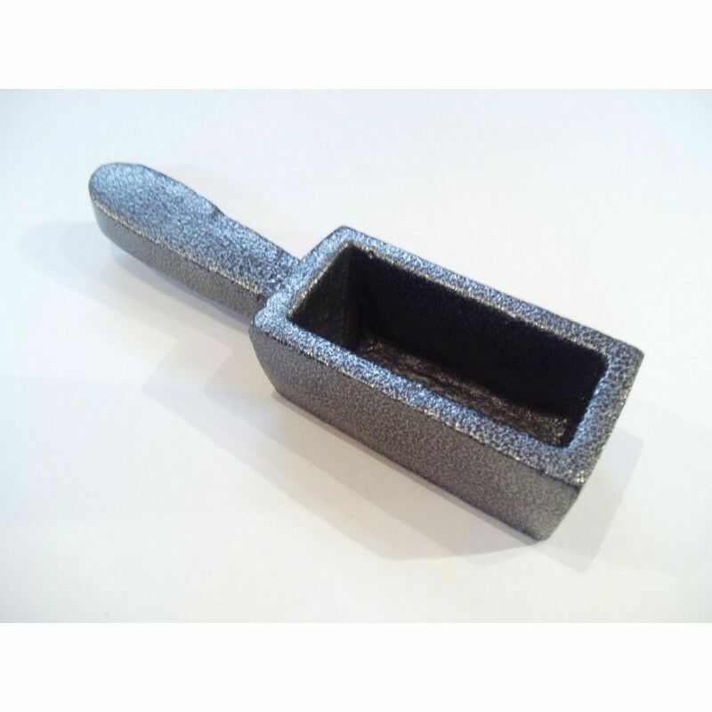 Lingottiera staffa fusioni 125x60x45 mm orafi metallo oreficeria ...