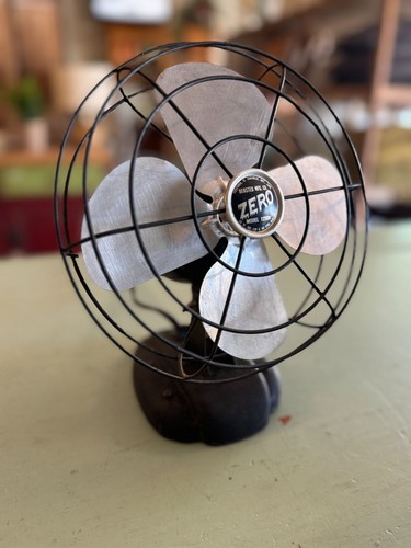 Zero Vintage Fan Model 1250R by Bersted Mfg Co Collectible Black ...