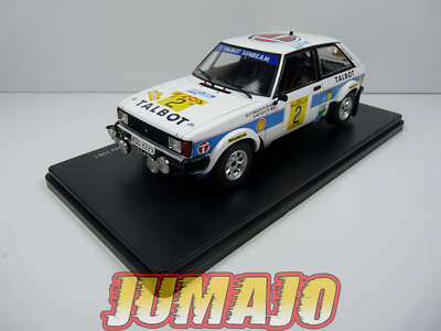Rvq29 car 1/24 rally salvat models: talbot sunbeam lotus fréquein todt ...