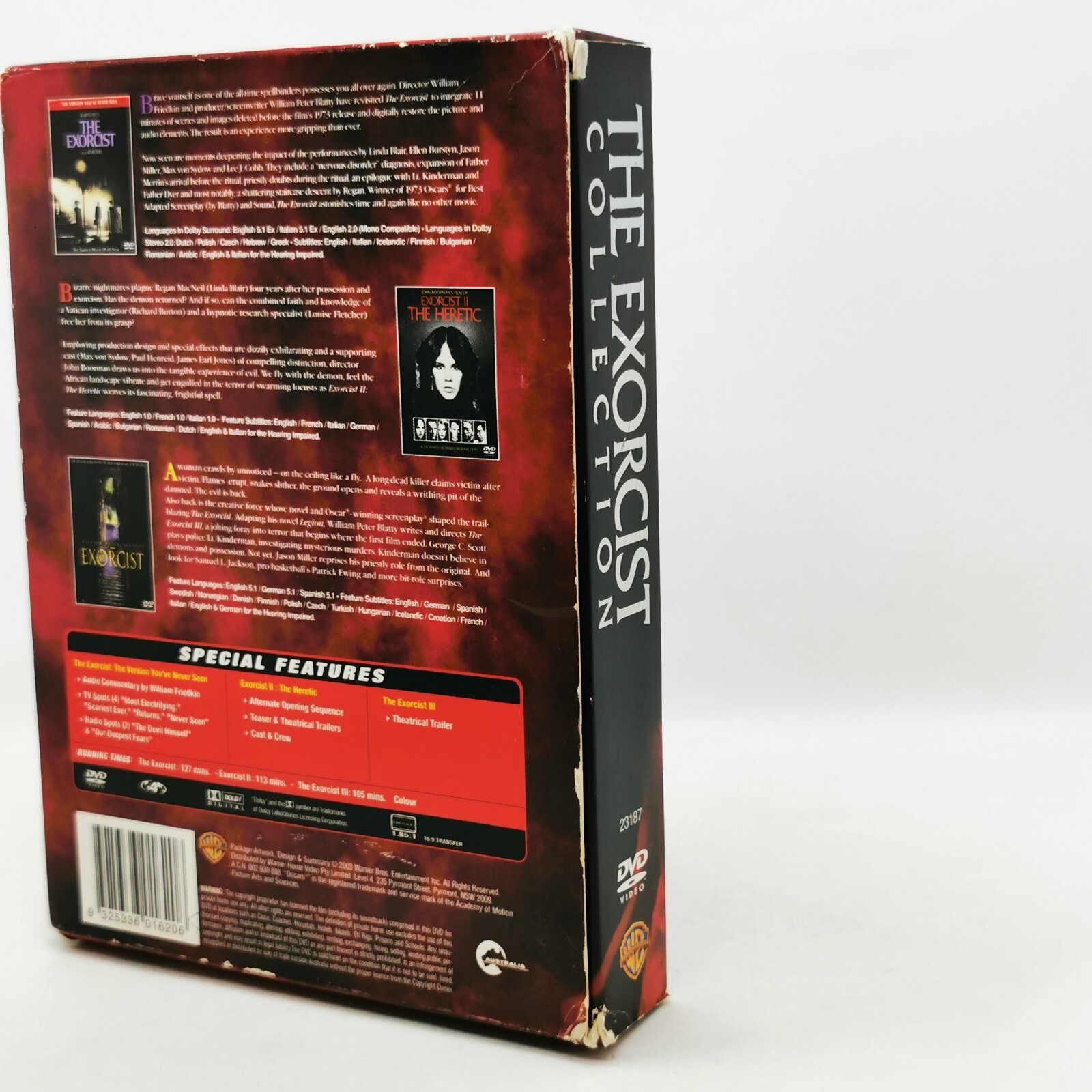 The Exorcist Collection - Limited Edition DVD Boxed Set 2849/5000 ...