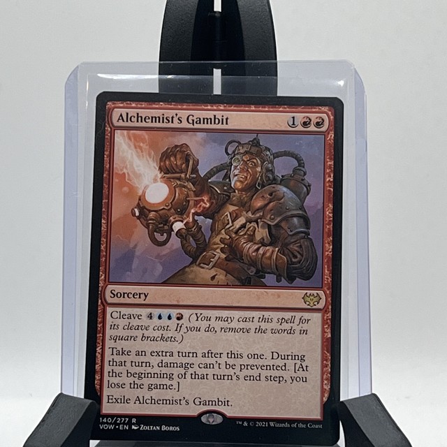 MTG Alchemist's Gambit Innistrad: Crimson Vow 140/277 Regular Rare for ...