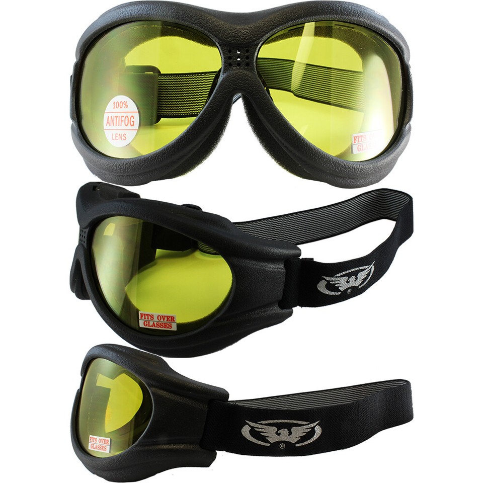 Global Vision Big Ben Goggles 2 Pairs Black Frames 1 Clear Lens 1 ...