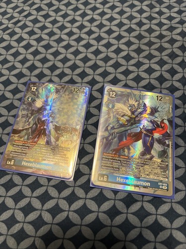 HEXEBLAUMON - NM+ALTERNATE ART EX7-023 NM DIGIMON TCG | eBay