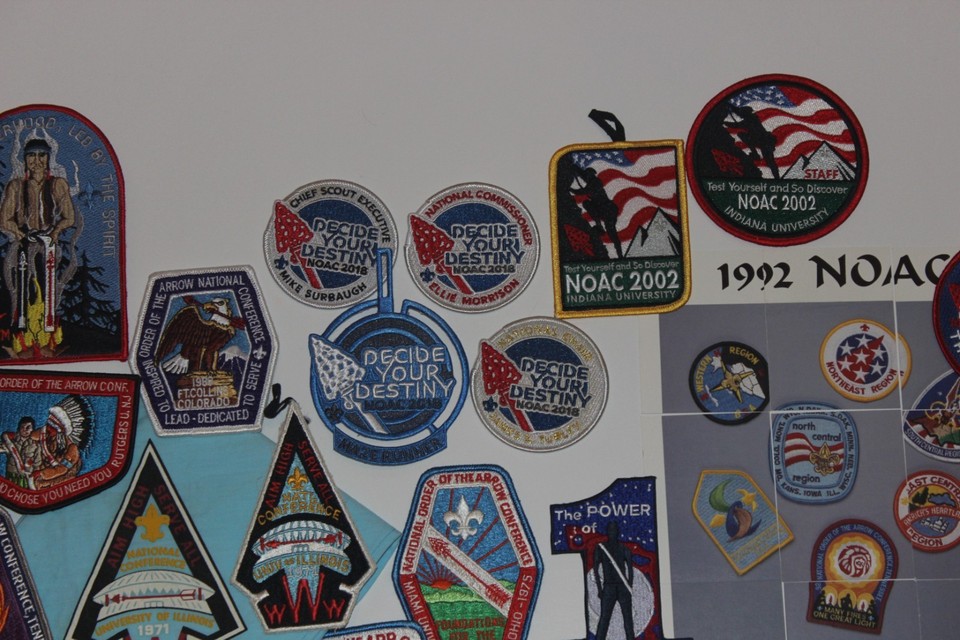 Lot of 26 NOAC Patches 1971 to 2018 Part., Staff & Founders, Plus extra ...