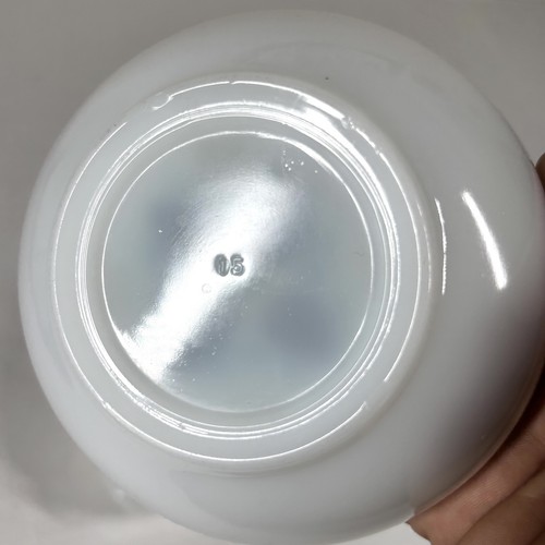 2 60s MCM Swiss Alpine Milk Glass 6.5x10” Baking Dish & 5” Bowl ...