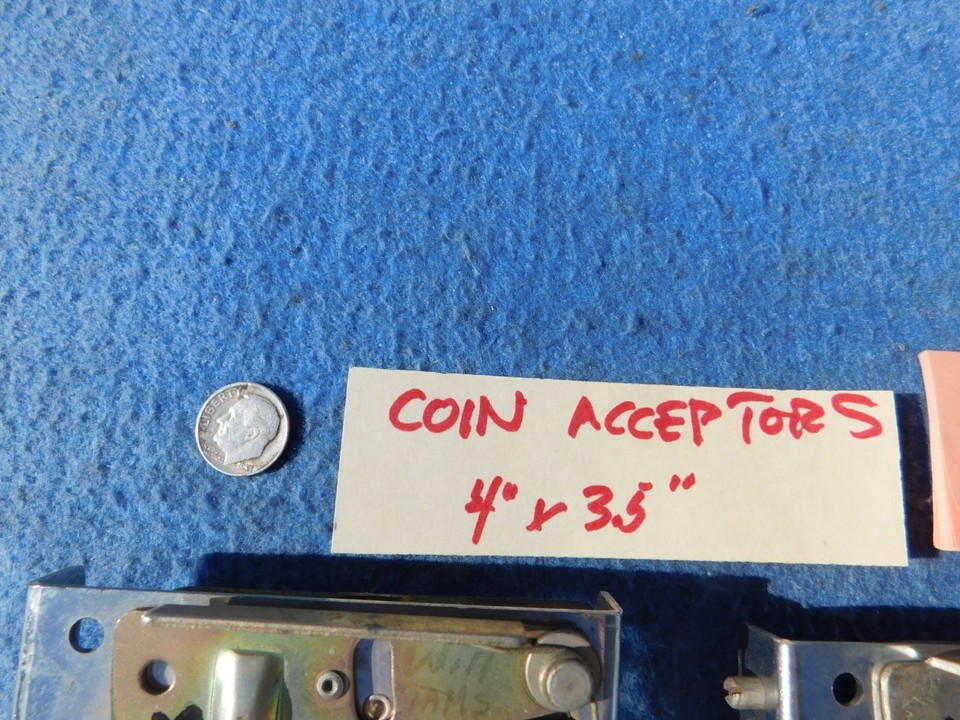 1960s? coin acceptor or slug rejector for pinball or arcade game - 10 ...