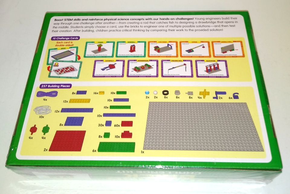 Lakeshore Stem Building Brick Challenge Kit TT759 NEW | eBay