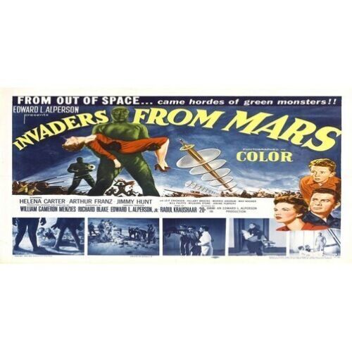 AMERICAN FLYER INVADERS FROM MARS 23568 WHISTLING BILLBOARD SIGN INSERT ...