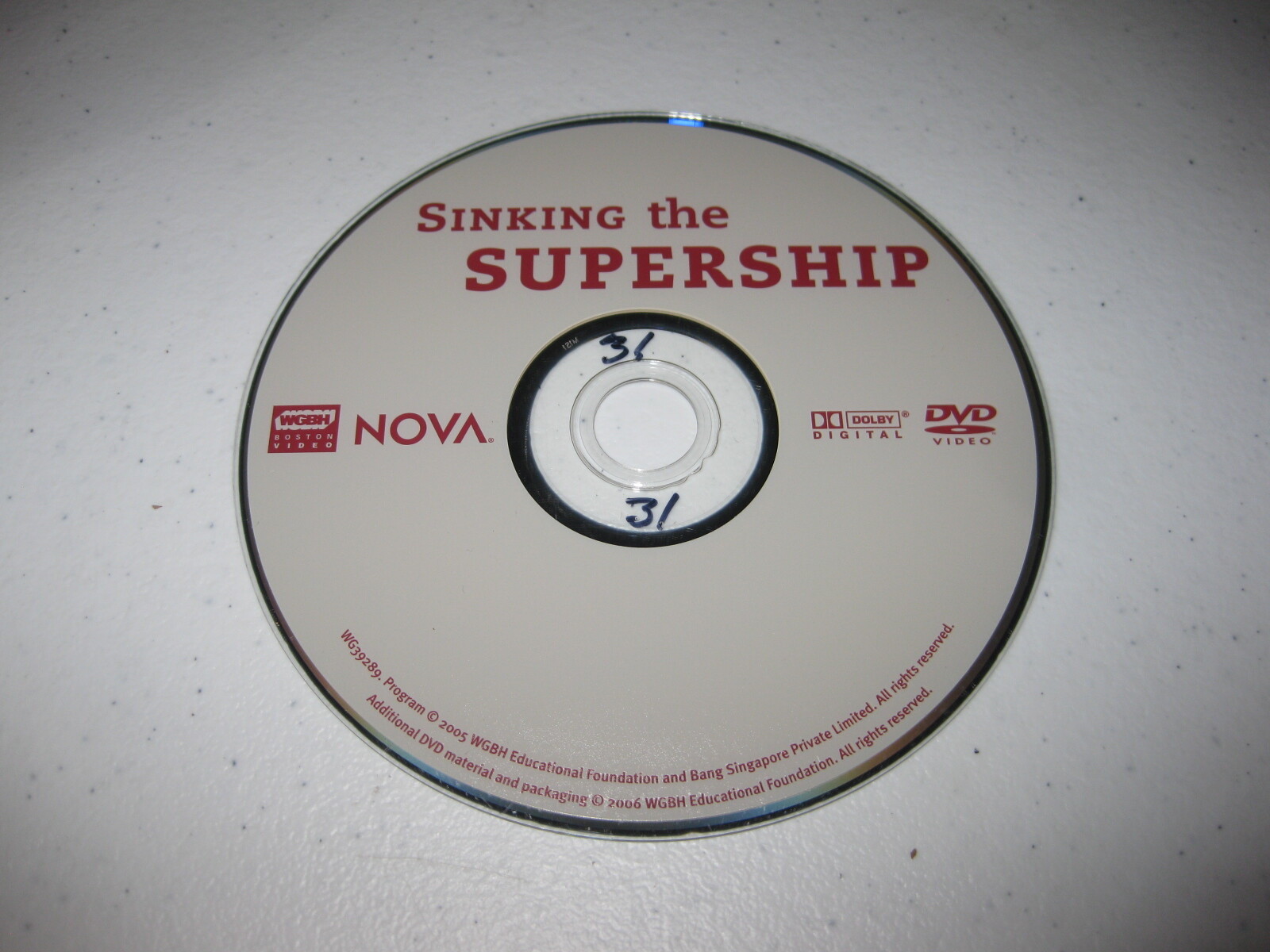 NOVA: Sinking the Supership, the true story of the WWII battleship Yamato DVD 783421392892| eBay