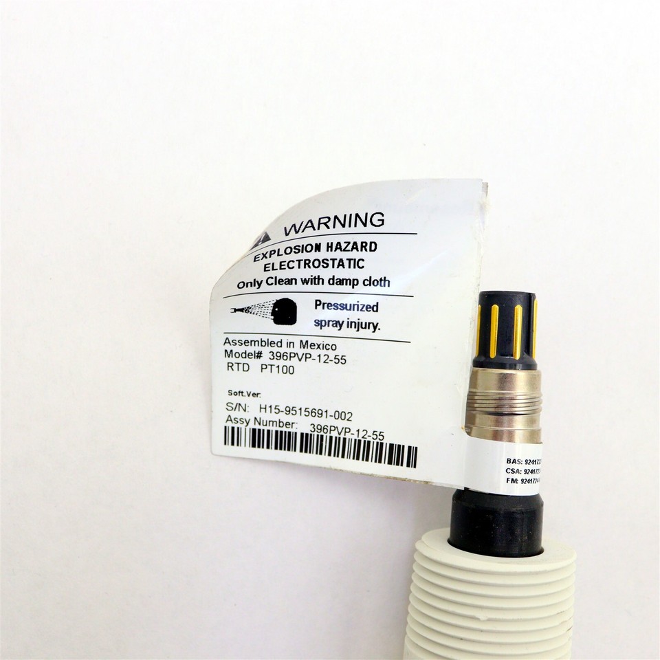 EMERSON ROSEMOUNT ORP SENSOR 396PVP-12-55 | eBay