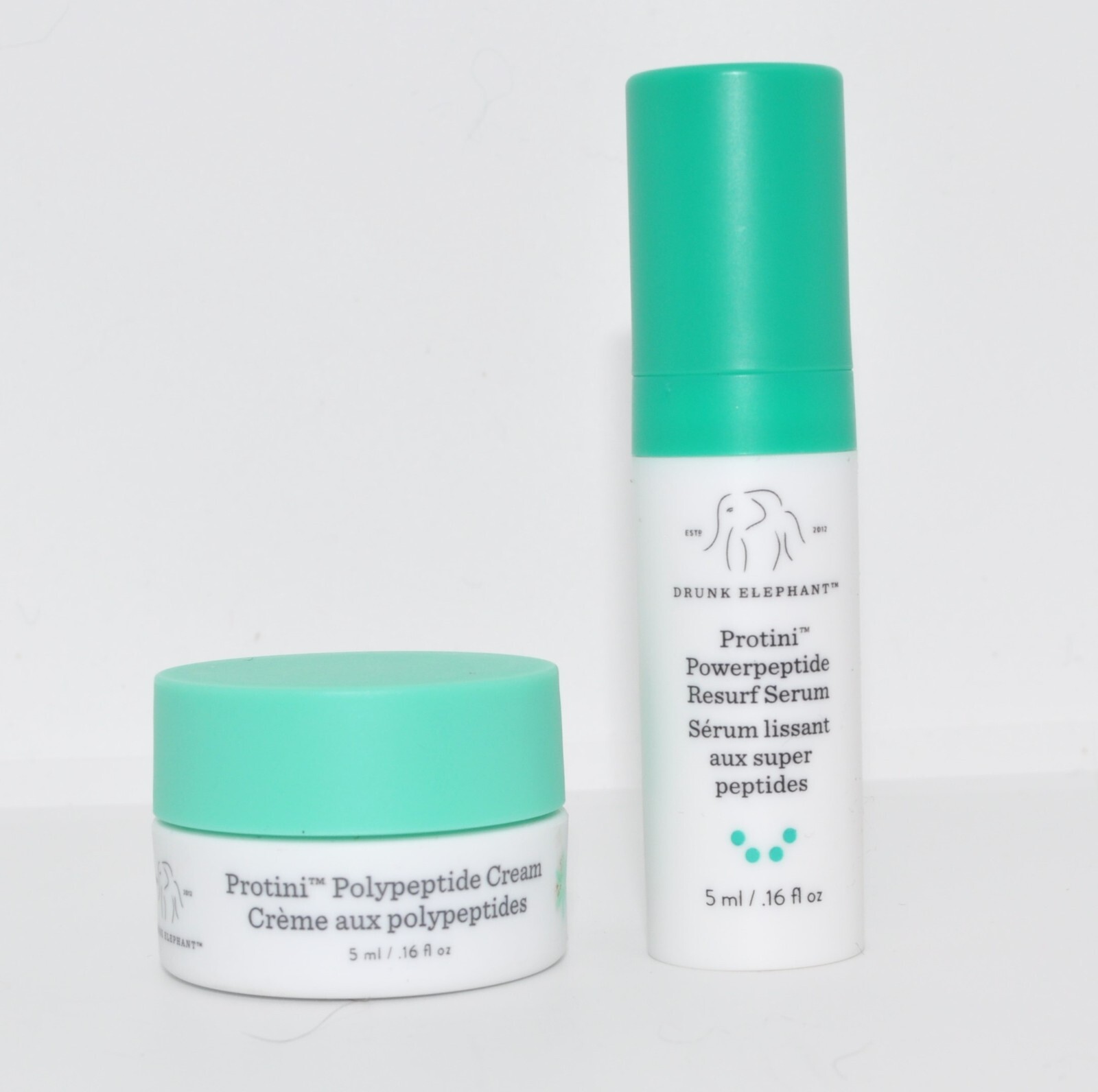 Drunk Elephant Protini Powerpeptide Resurf Serum & Polypeptide Cream | eBay