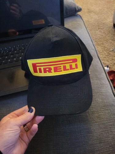 Official Pirelli Patch Cap Motorsports F1 Racing Tire Logo Baseball ...