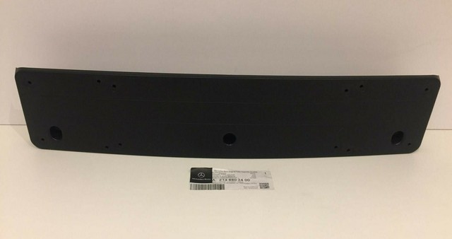 Genuine MERCEDES MB E Class W213 AMG Front Number Plate Holder ...