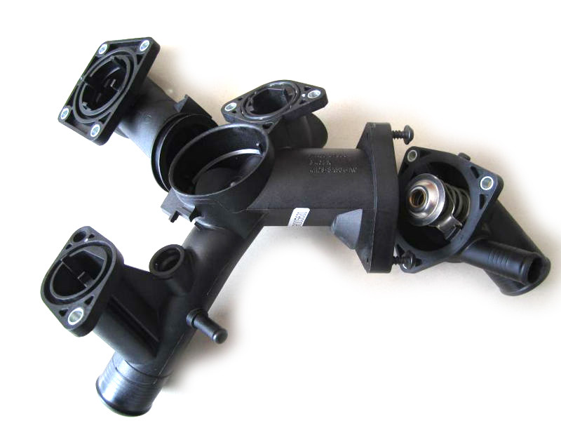 LAND ROVER LR3 05-09 4.4L PETROL AJV8 ENGINE THERMOSTAT TUBE & HOUSING ...
