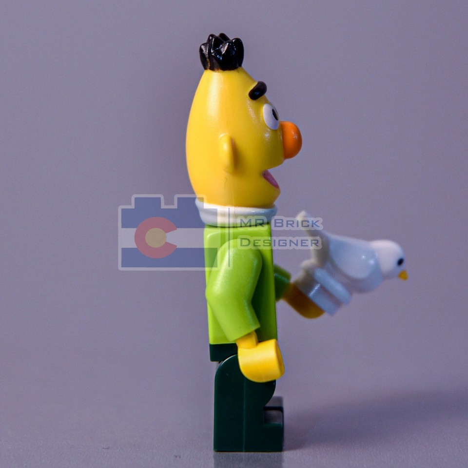 LEGO 123 Sesame Street Minifigures Elmo Cookie Oscar Ernie Bert Big ...