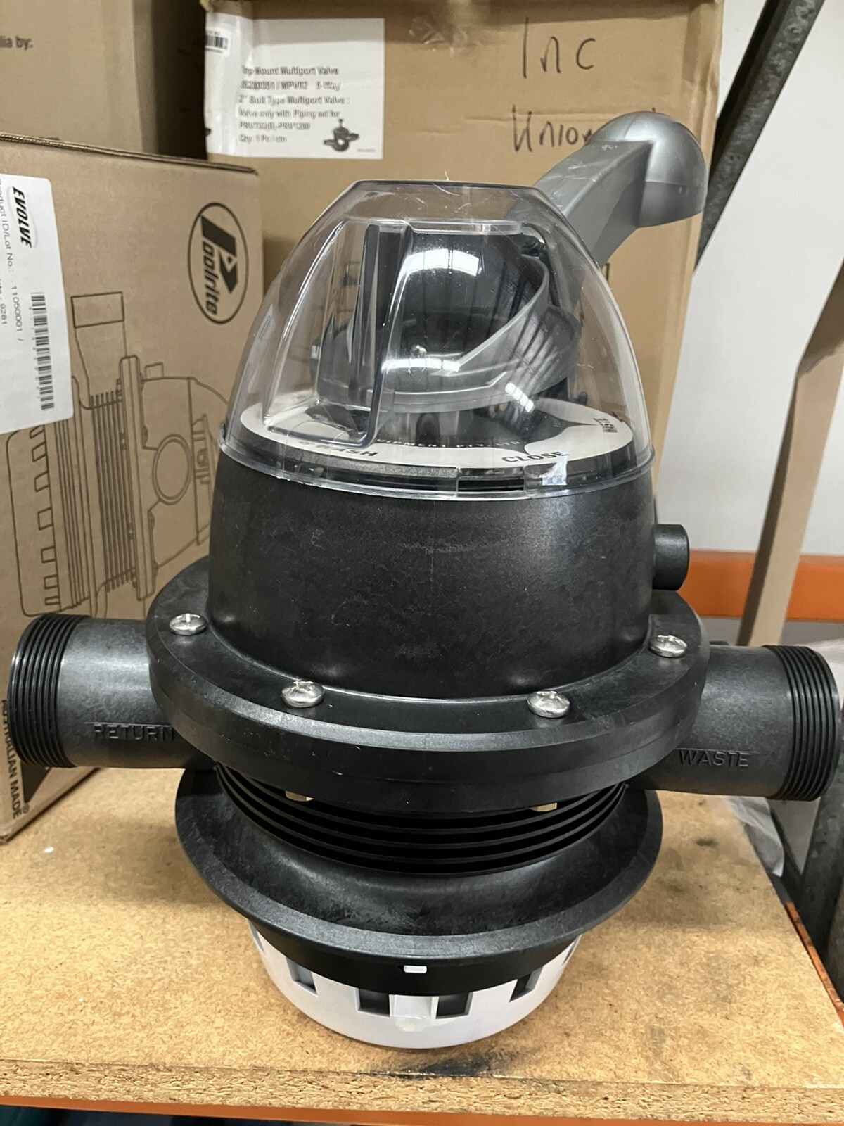 Poolrite V2000 Complete Multiport Valve - Sand Filter With Unions Free ...