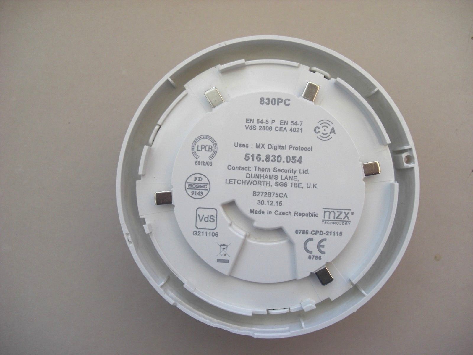 TYCO ADT Zettler 830PC Smoke Heat Carbon Monoxide Multi-sensor for sale ...