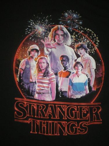 Men's / Women's STRANGER THINGS 3 Shirt Size 2XL EUC Fireworks, Netflix ...