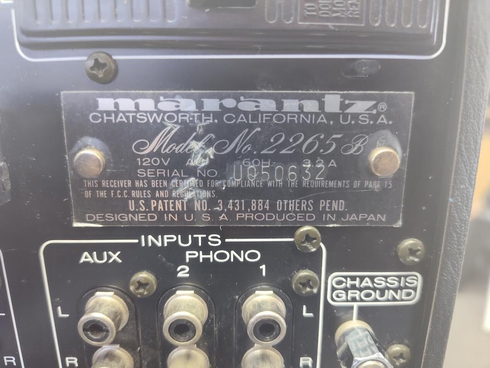 Marantz 2265B Professionally Maintained Receiver 60 days warranty | eBay