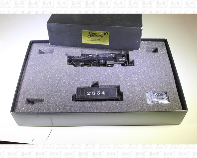 SPECTRUM 81709 2-10-0 Russion Decapod HO Train Engine - A.T.&S.F. 2554 ...