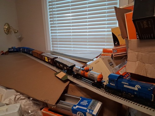 Complete O scale Conrail Freight Train | eBay