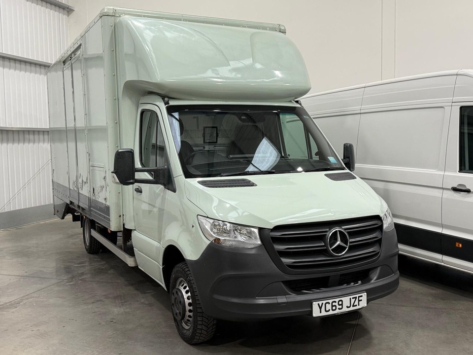 2019 MERCEDES SPRINTER 516 AUTOMATIC ENCLOSED CAR TRANSPORTER RECOVERY ...