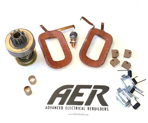 1934 Buick Series 40 Delco 734-Z Starter 6 To 12 Volt Conversion Kit ...