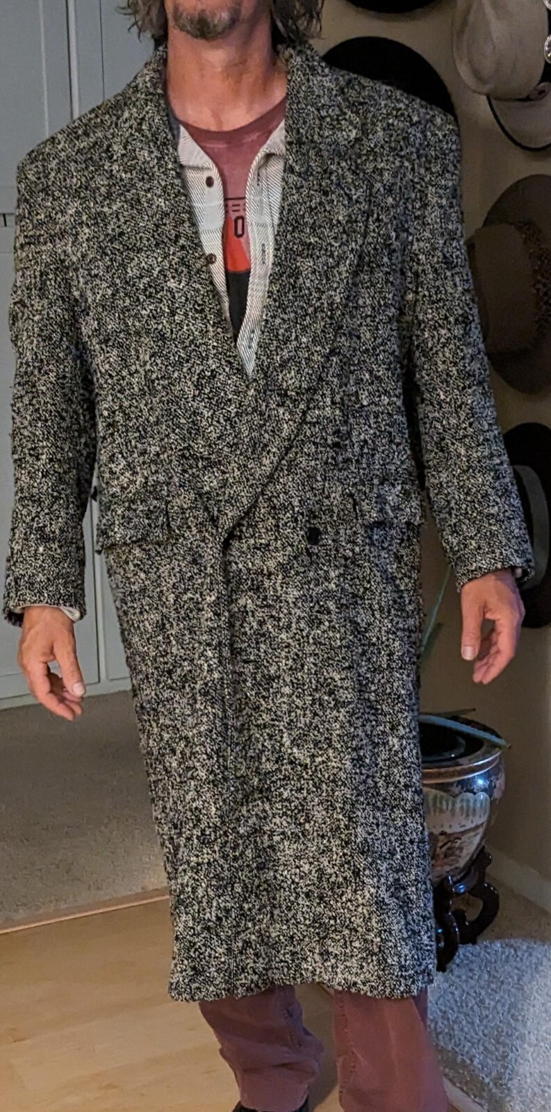 Zanella Full Length OverCoat Made in Italy - Gem