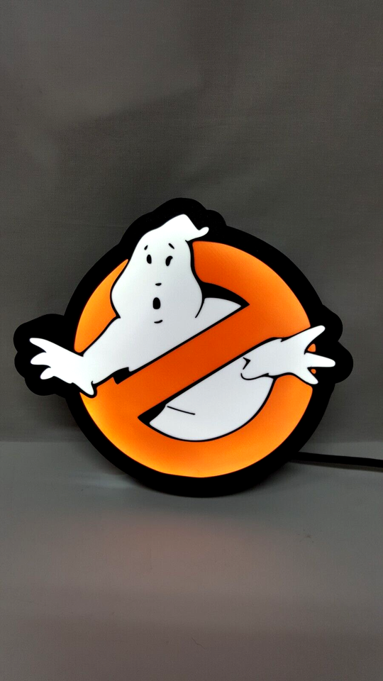 Ghostbusters LED Sign Light Box Wall Decor LED Display | eBay
