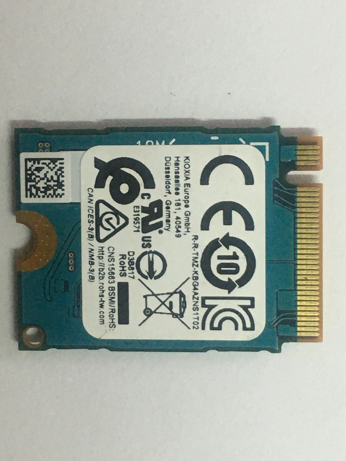 Toshiba KBG40ZNS512G NVMe KIOXIA 512GB SSD PCIe3.0x4 | Ubuy Portugal