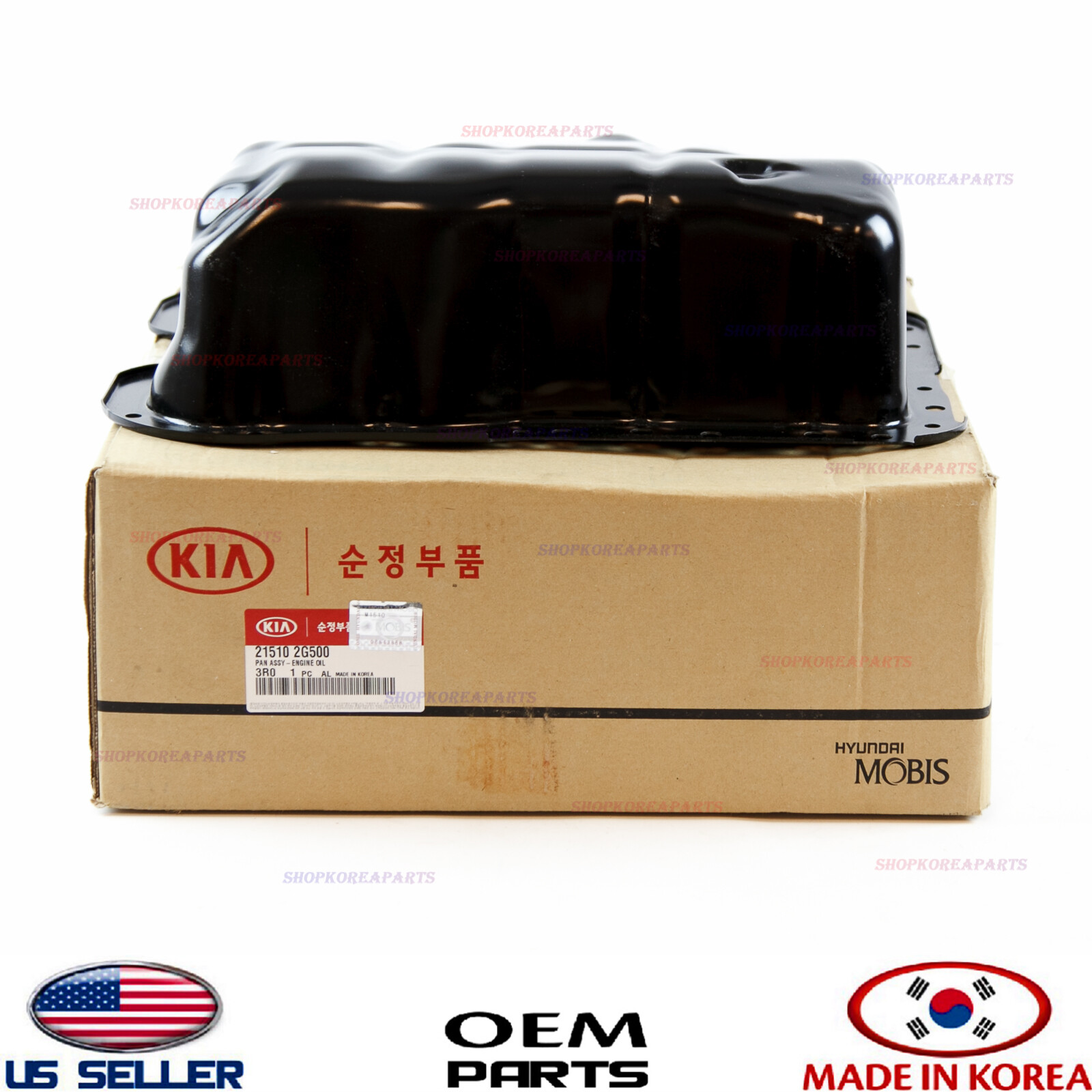 ENGINE OIL PAN 【GENUINE】 FOR VARIOUS HYUNDAI KIA 2.0L 2.4L 2008-2014 ...