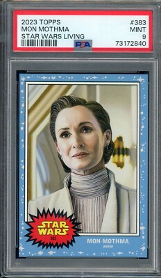 2023 Topps Star Wars Living Set #383 Mon Mothma PSA 9 MINT | eBay