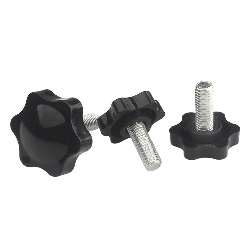 M4 M5 M6 M8 M10 M12 Thumb Screws Star Bakelite Thread Clamping Hand ...
