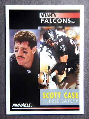 Scott Case #54 Pinnacle 1991 Football Card (Atlanta Falcons) VG | eBay