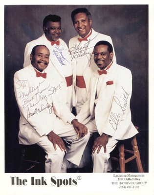THE INK SPOTS - AUTOGRAPHED INSCRIBED PHOTOGRAPH WITH CO-SIGNERS | eBay