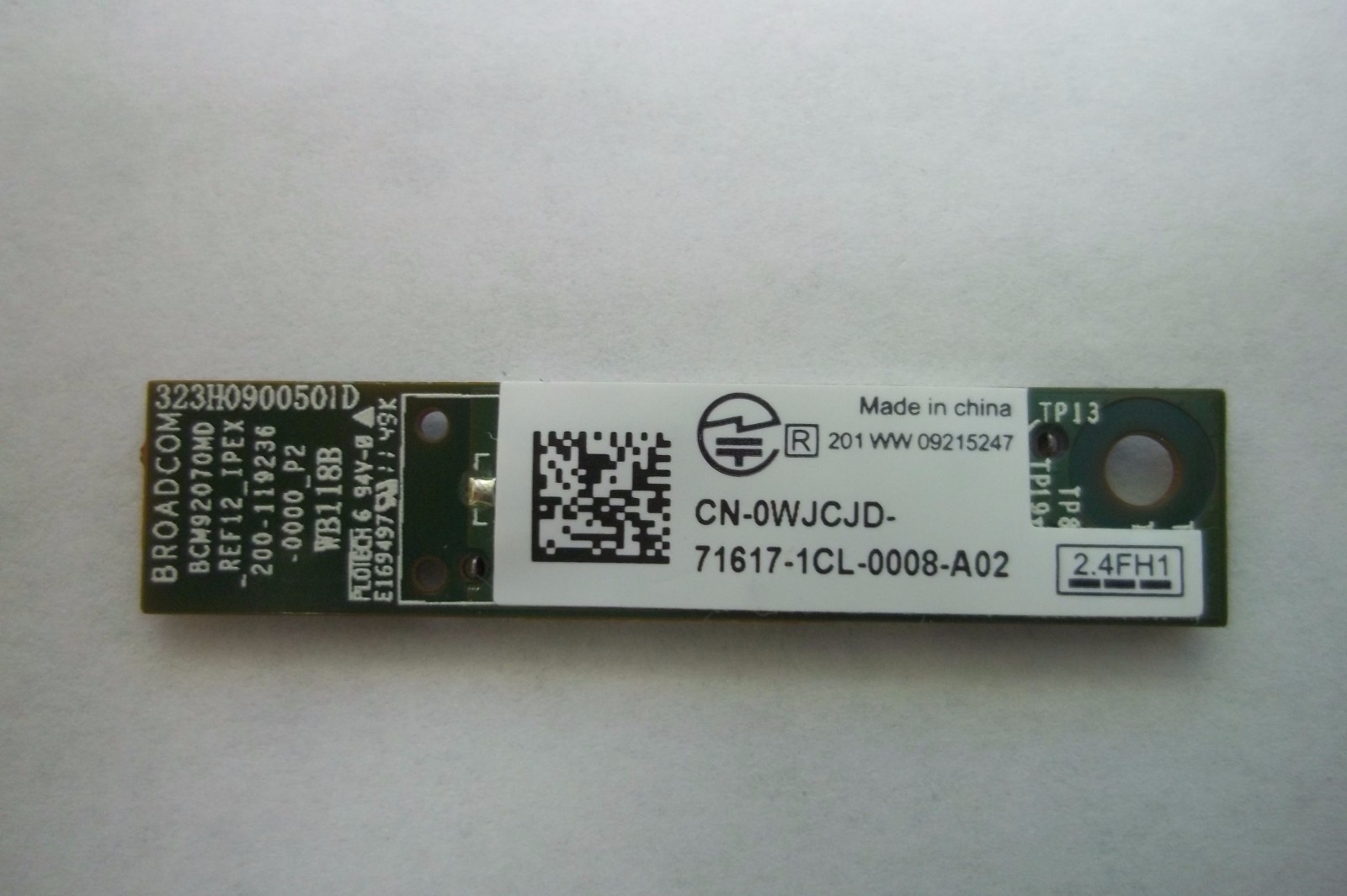 Dell Latitude E5410 E6410 E6520 Bluetooth Wireless 2.0 SFF Internal ...