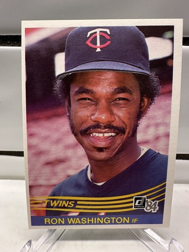 1984 Donruss Ron Washington Baseball Card #391 | eBay