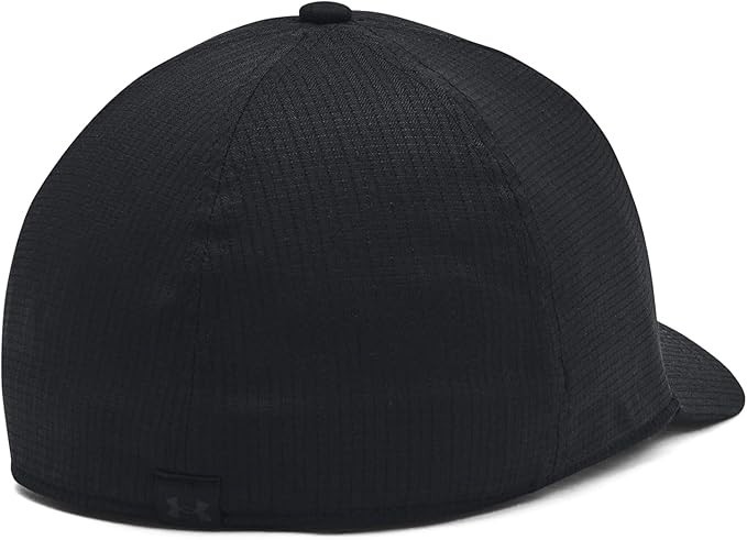 Under Armour Men's Iso-Chill ArmourVent Stretch Hat Baseball Cap Black ...