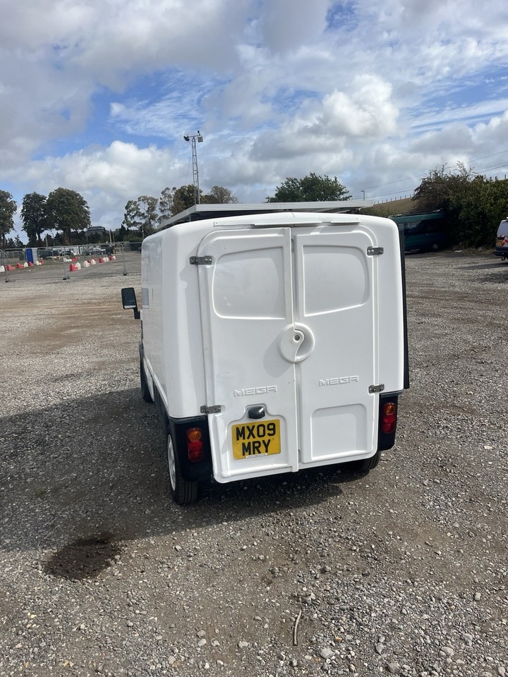 Mega Axion Mini Electric Van Milk Float New Battery Mot | eBay UK