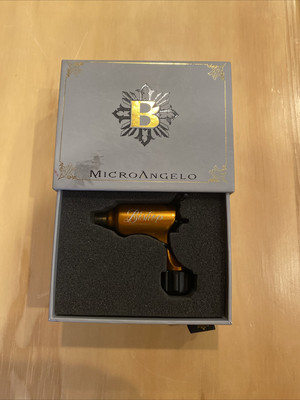 8235) Bishop Rotary Microangelo V2 Orange Tattoo Machine Maxon Swiss ...
