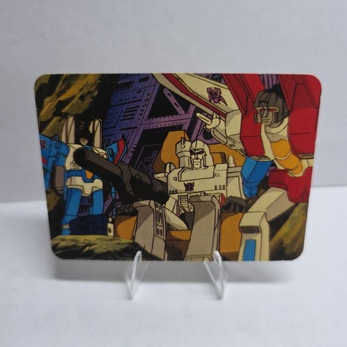 1985 Hasbro Transformers #90 Decepticon Braintrust Series 1 Action Card ...