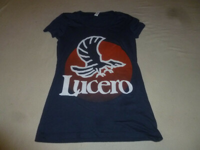LUCERO TOUR SEPTEMBER 2017 CONCERT SHIRT BLACK TEE SIZE S YOUTH BLUE ...