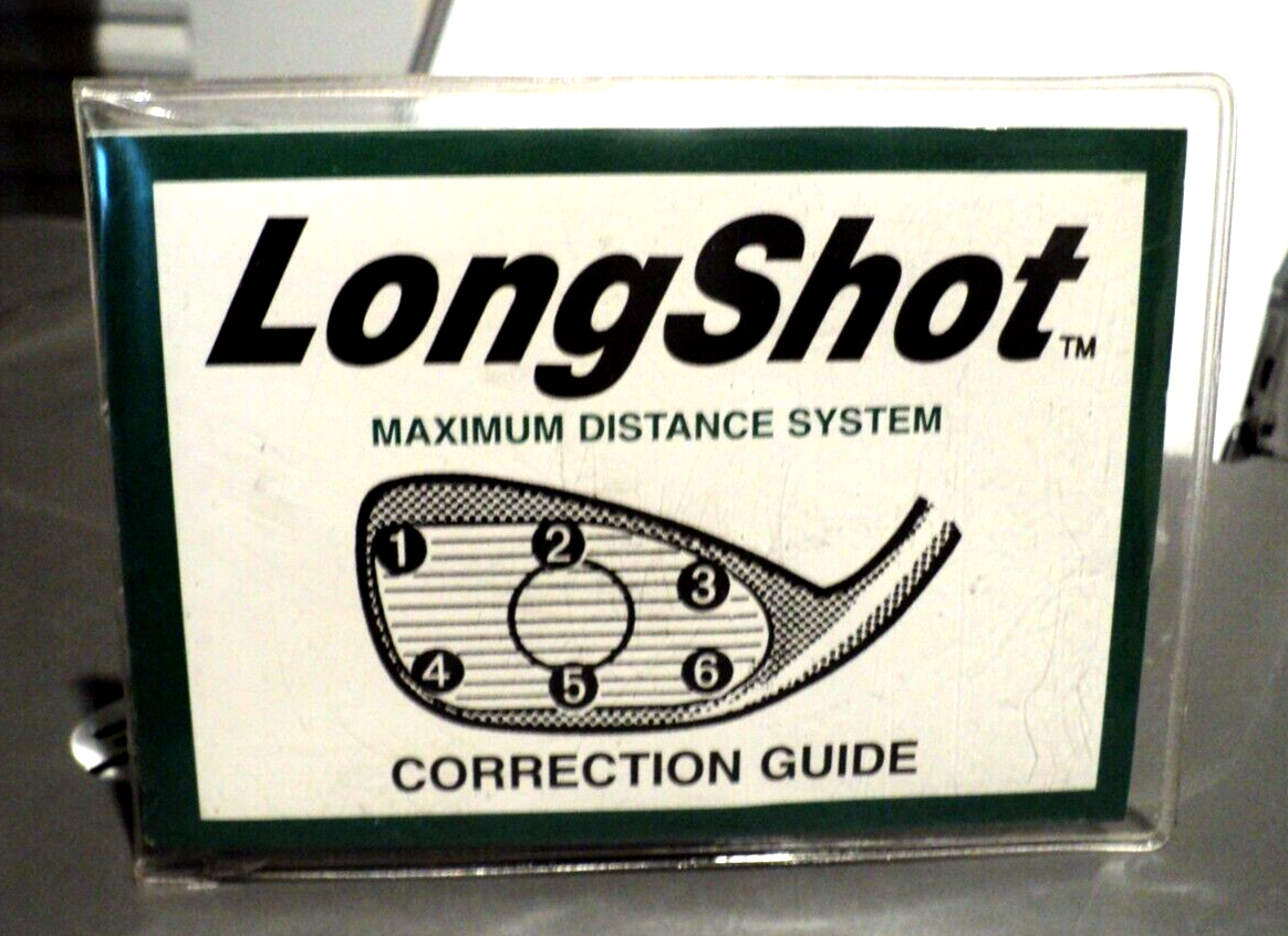 PARTNERS CLUB Long Shot Golf Training Aid: BRAND NEW: Maximum Distance ...